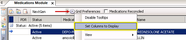 NextGen EHR Medication Module - Configurations to Consider
